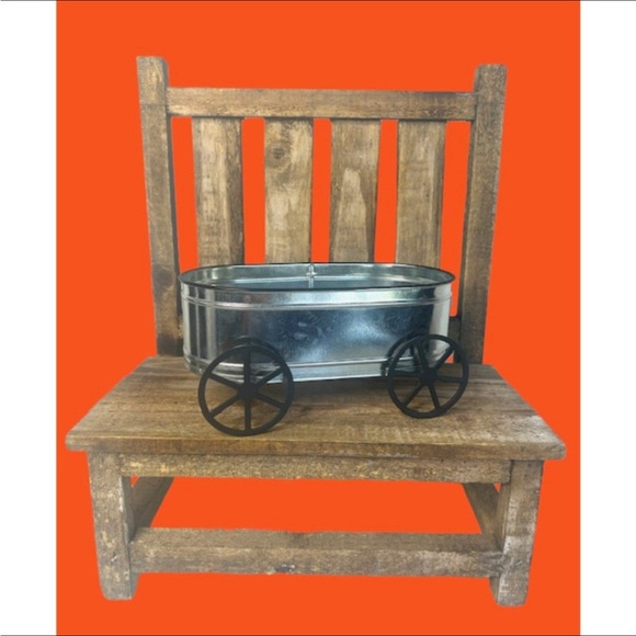 Target | Accents | Fall Halloween Farmhouse Design Metal Wagon Decor ...